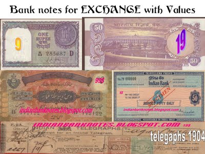 Indian Banknotes Philately Coins Stamps: BANK NOTES OF HYDERBAD STATE