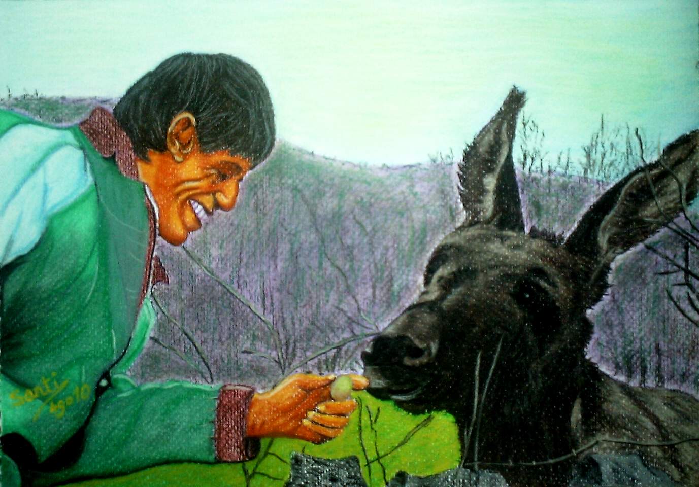 Humanoides de Santi: PLATERO Y YO