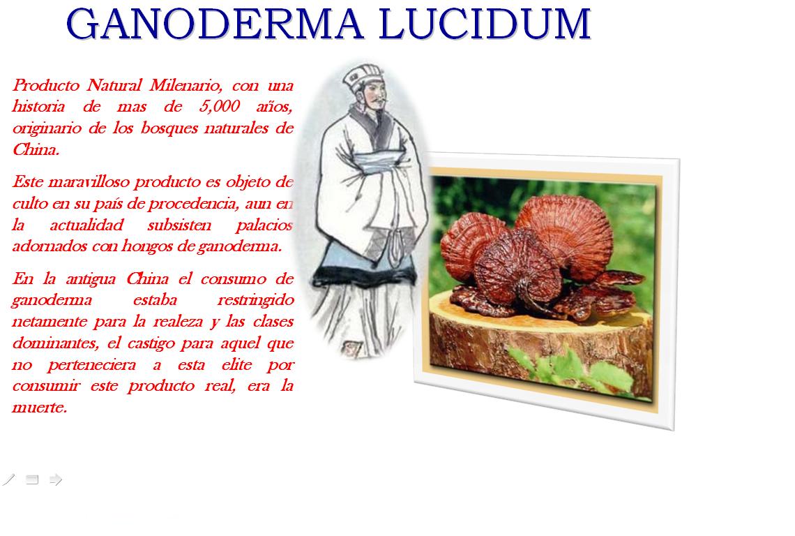 CAFE SALUDABLE DXN: ELEMENTOS EN EL REISHI