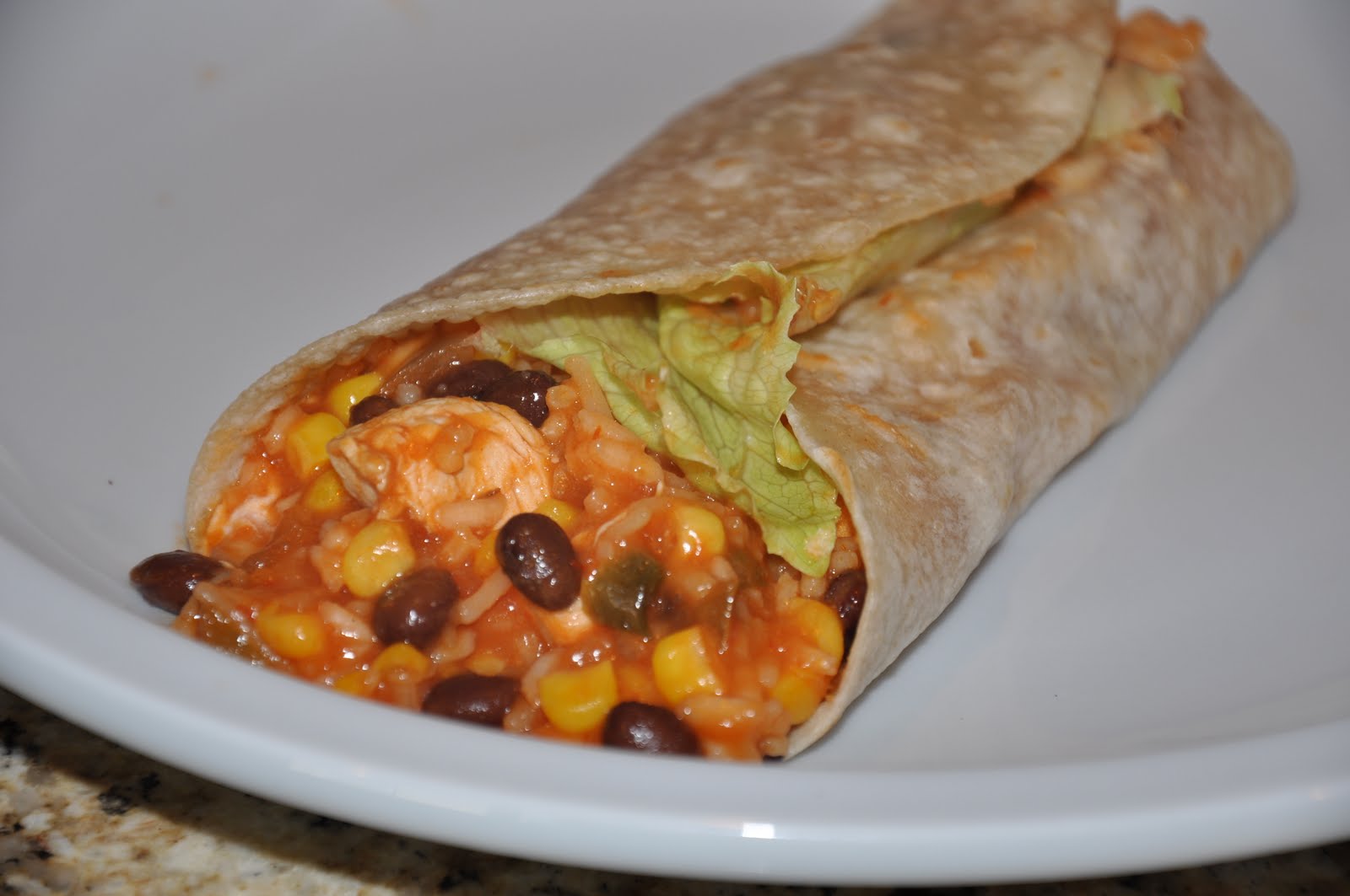 Boy Cheese Sandwich: Chicken & Rice Burritos