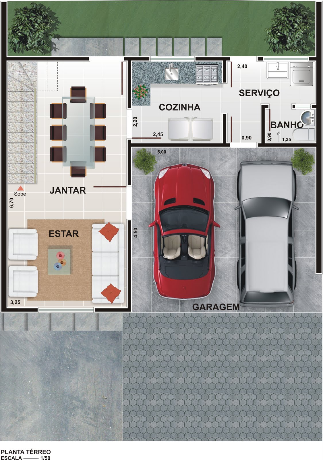 jaquelinesilva [Arquitetura]: PLANTA HUMANIZADA