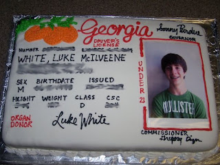 Creative Cakes N More: Driver's License 16th Birthday Cake