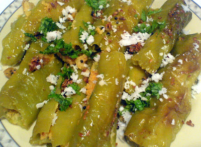 As Dear As Salt: Stuffed Mirchi/Pepper