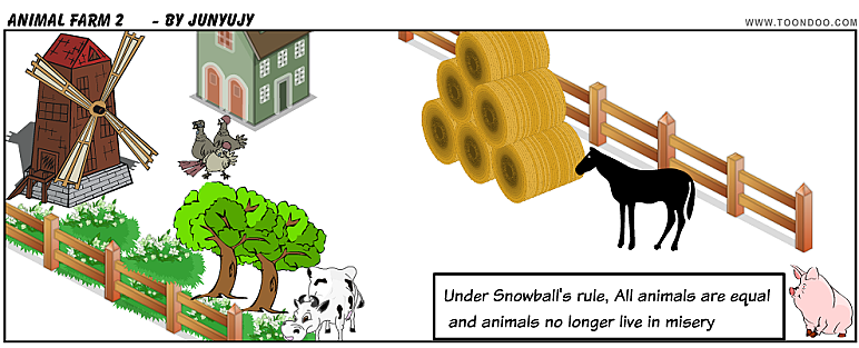 Animal Farm alternate ending: Animal Farm Alternate Ending