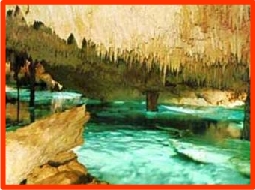 Tourism in real mexico - english version: loltun caves at yucatán