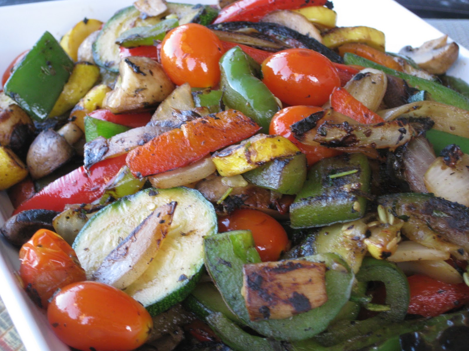 Juicing for the Health of It!: Fire Roasted Grilled Vegetables