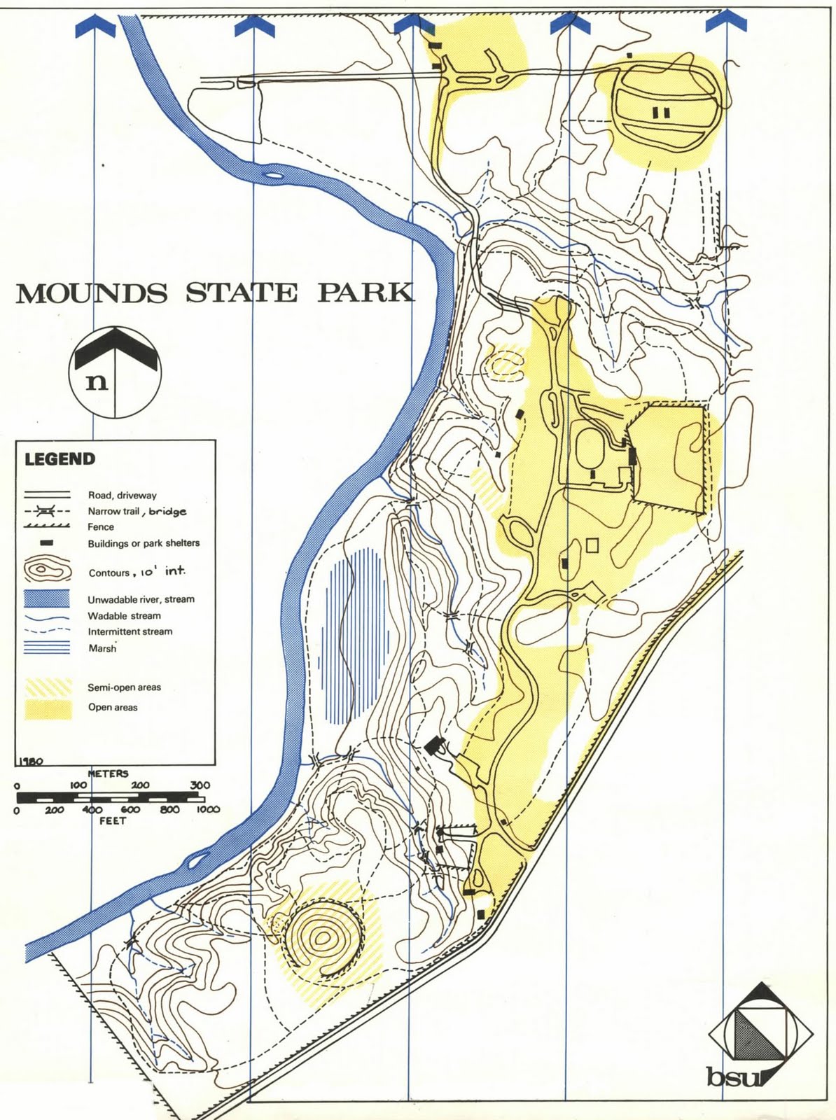 GIS Research and Map Collection: Weekend Getaway Maps from Ball State ...