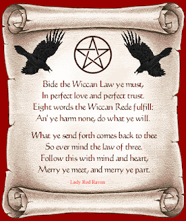 'The Witches Pagan Seeker'.: Wiccan law , Reed