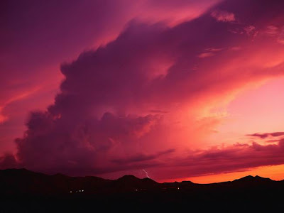 poze super tari: imagini natura - cerul rosu