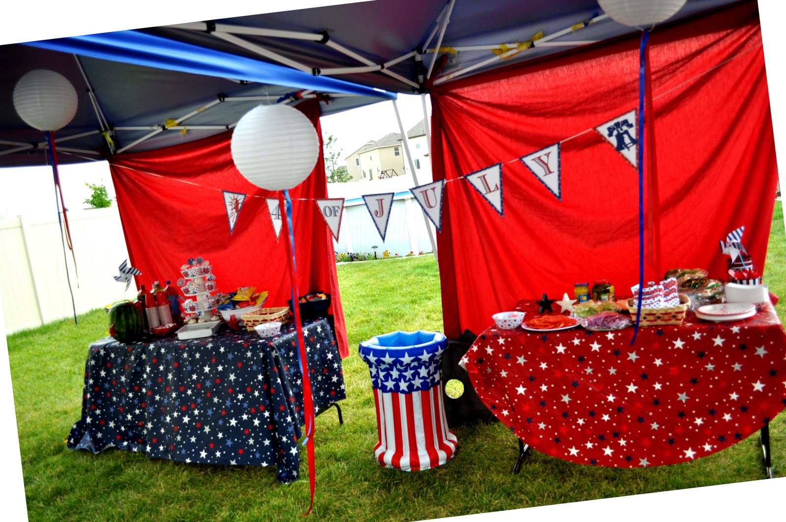 diycelebrations: 4th of July BBQ