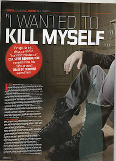 Kamran's Foundation portfolio: Double page spread of Kerrang!