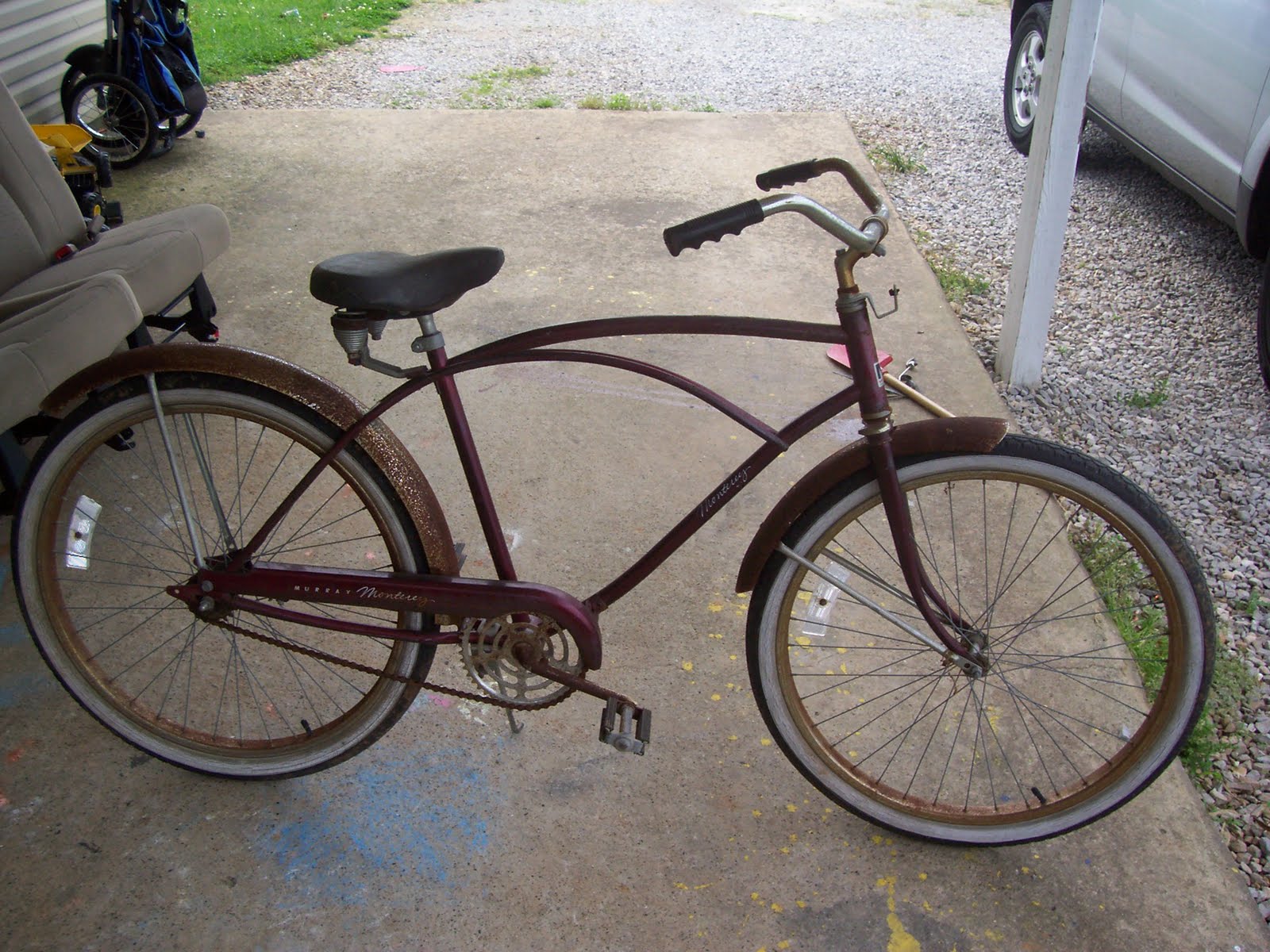 jot bicycles: 80's Murray Monterey Picked up Today