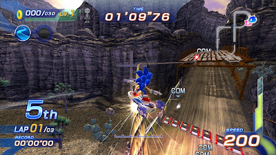 Console Gaming: Sonic Free Riders Kinect Game Review