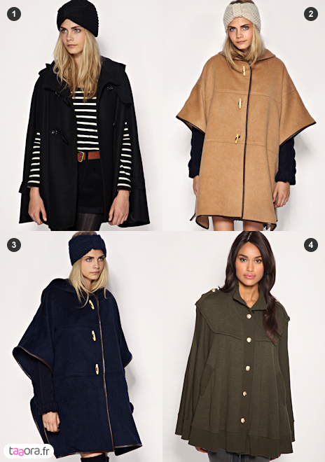 Les bonnes shoppeuses: Les bonnes tendances de Deborah : Cape ou pas cape