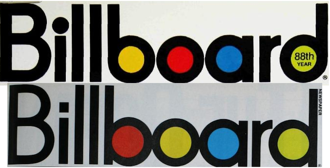 Today's Music from ww_adh: History of Billboard Hot 100 Design
