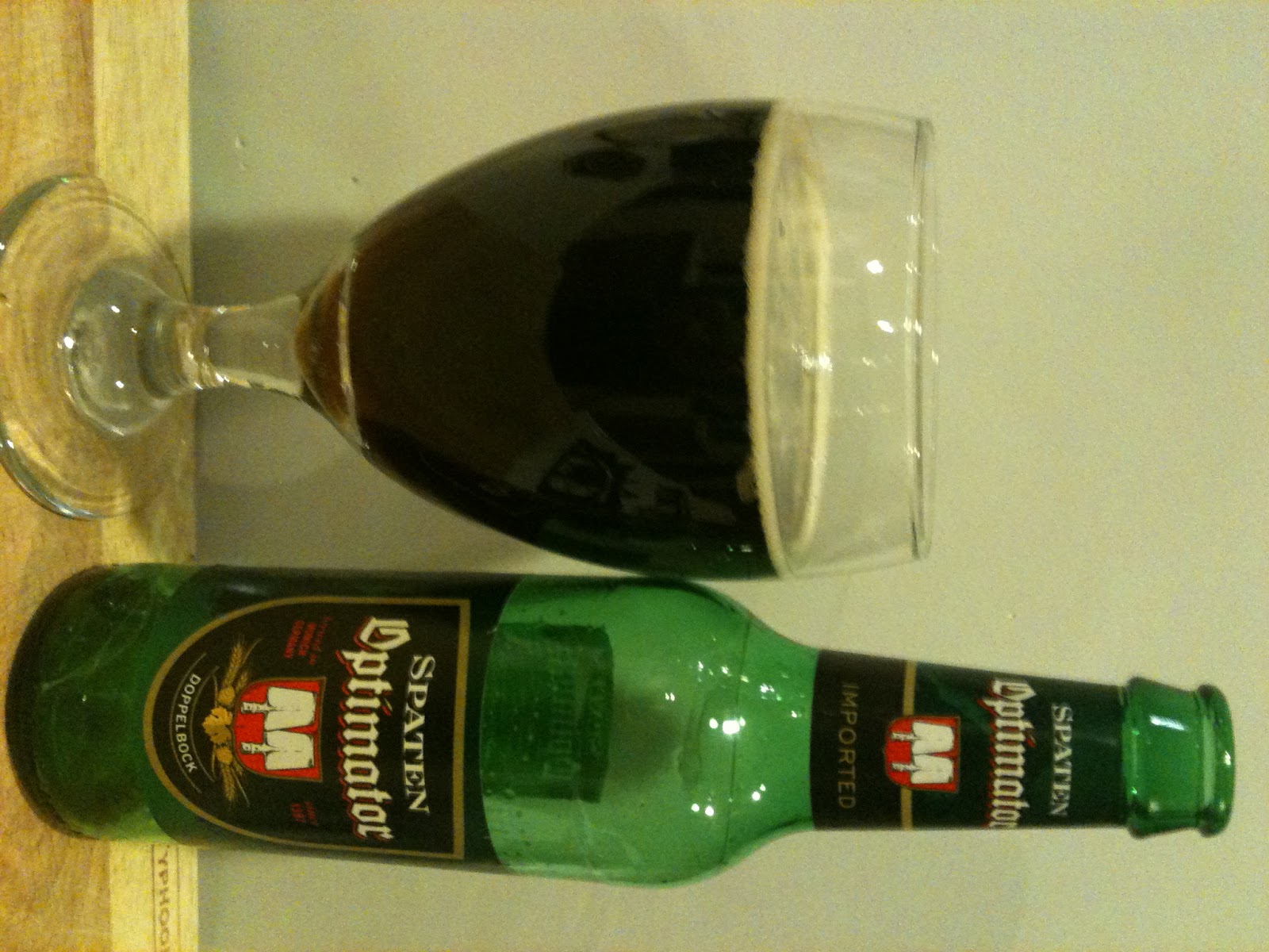 Diary of a Beer Drinker: Beer 216 - Spaten Optimator DoppelBock (3 ...
