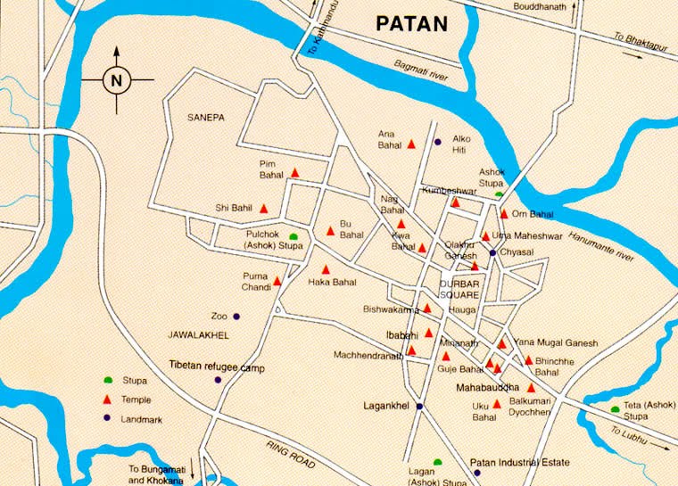 Destination Nepal: Map of Nepal and Major Tourist Destination