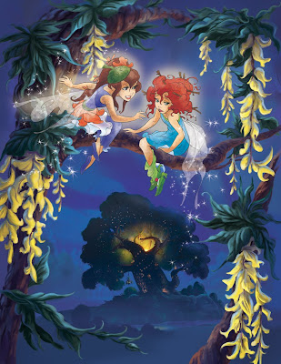 Dee Farnsworth Animation Art : Disney Publishing - Fairybook, "Art ...