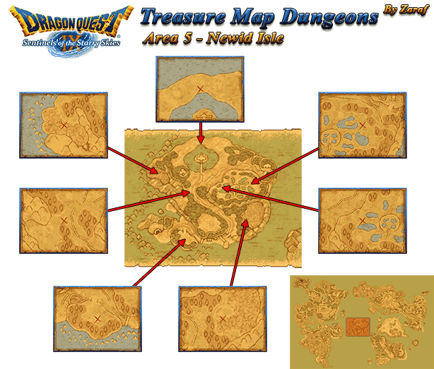 Dragon Quest 9 Treasure Maps - Video Games, Walkthroughs, Guides, News ...