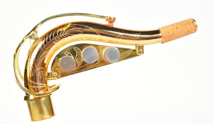 Tenor Saxophone Neck with the 2-Point Soldered Heavy Freedom/Power Neck ...