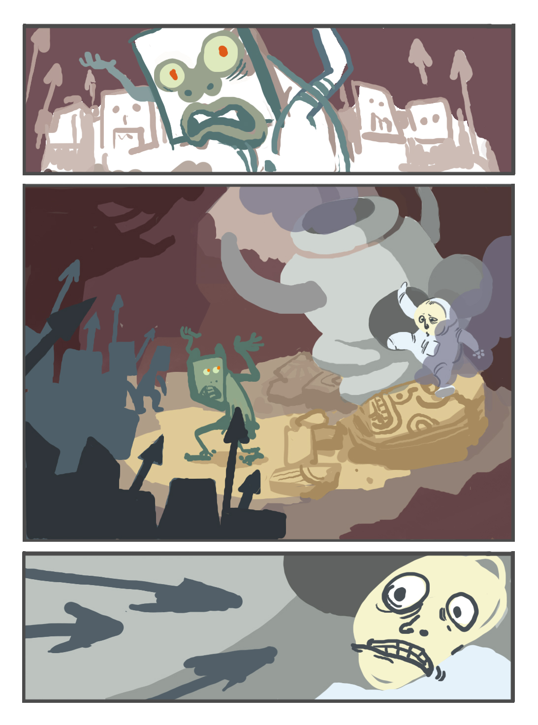 Judy Lee: Sketches for Illustration - Tribal Spaceman