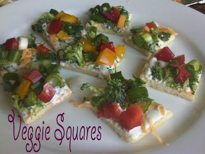 Veggie Squares ~ But What Do I know About...