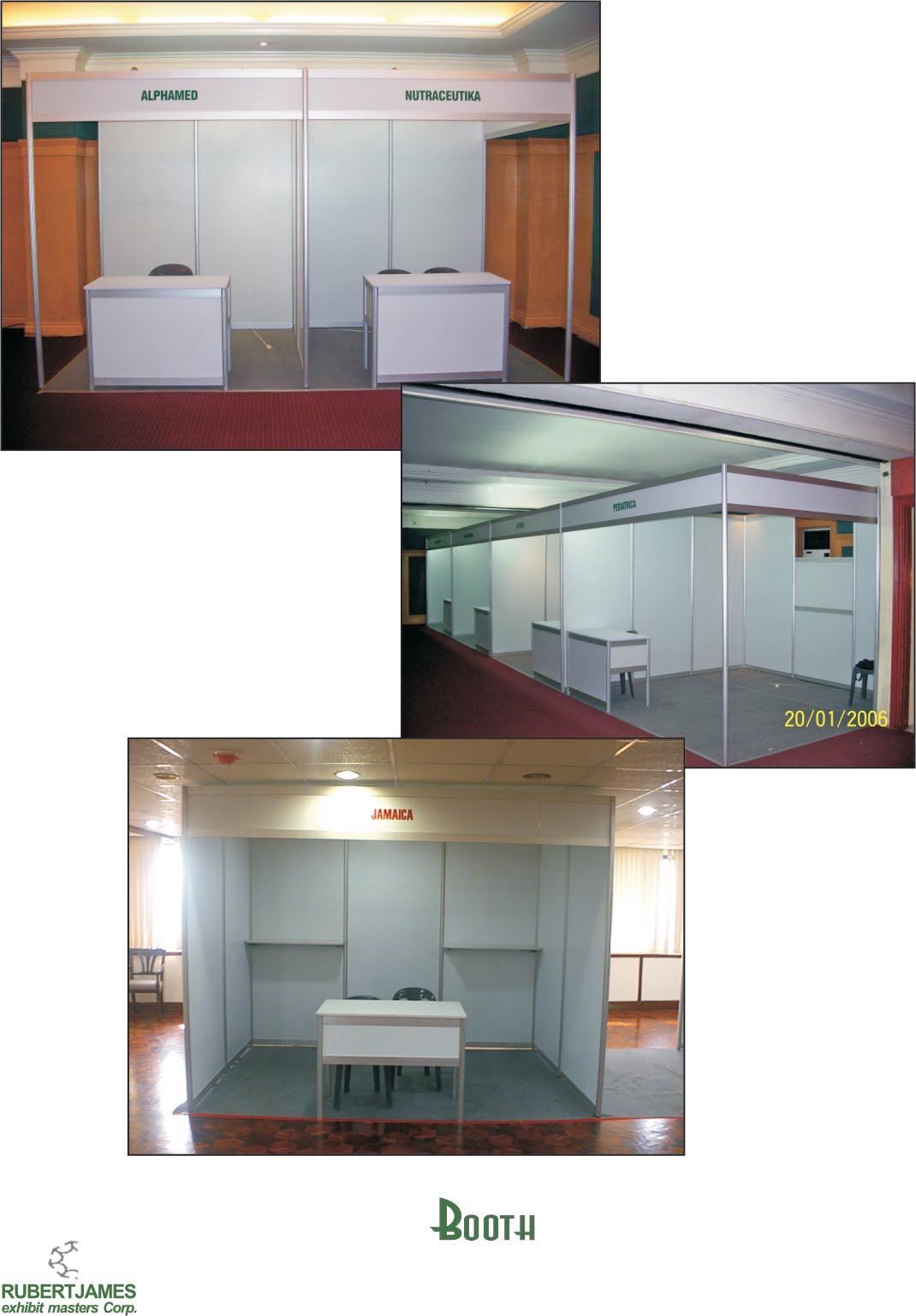 exhibition booth contractor, aircon unit & tent rental: Tent with booth