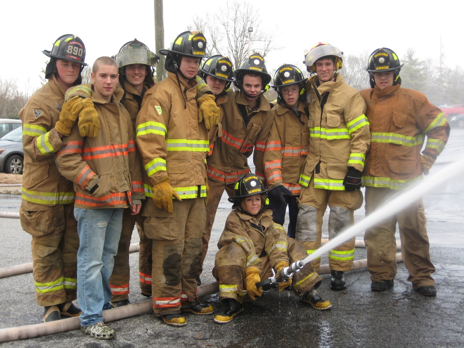 Concord High School Fire Academy: 3rd Battalion Fire Hose, Streams, and ...