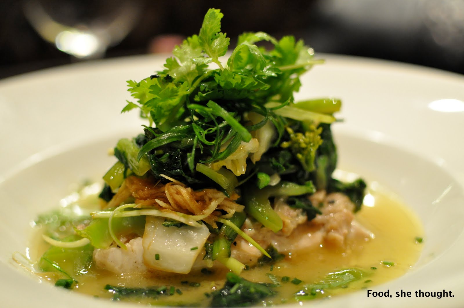 Food, she thought.: Alan Wong's Honolulu