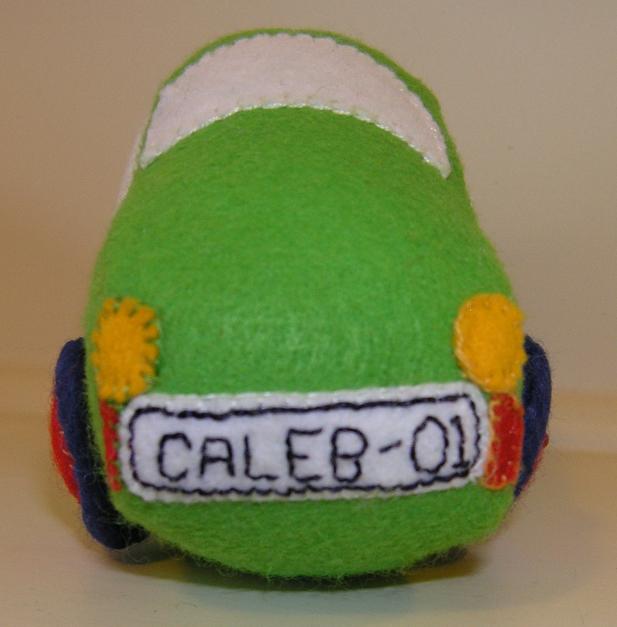 Annie At Home: Project Seven: Felt Toy Car