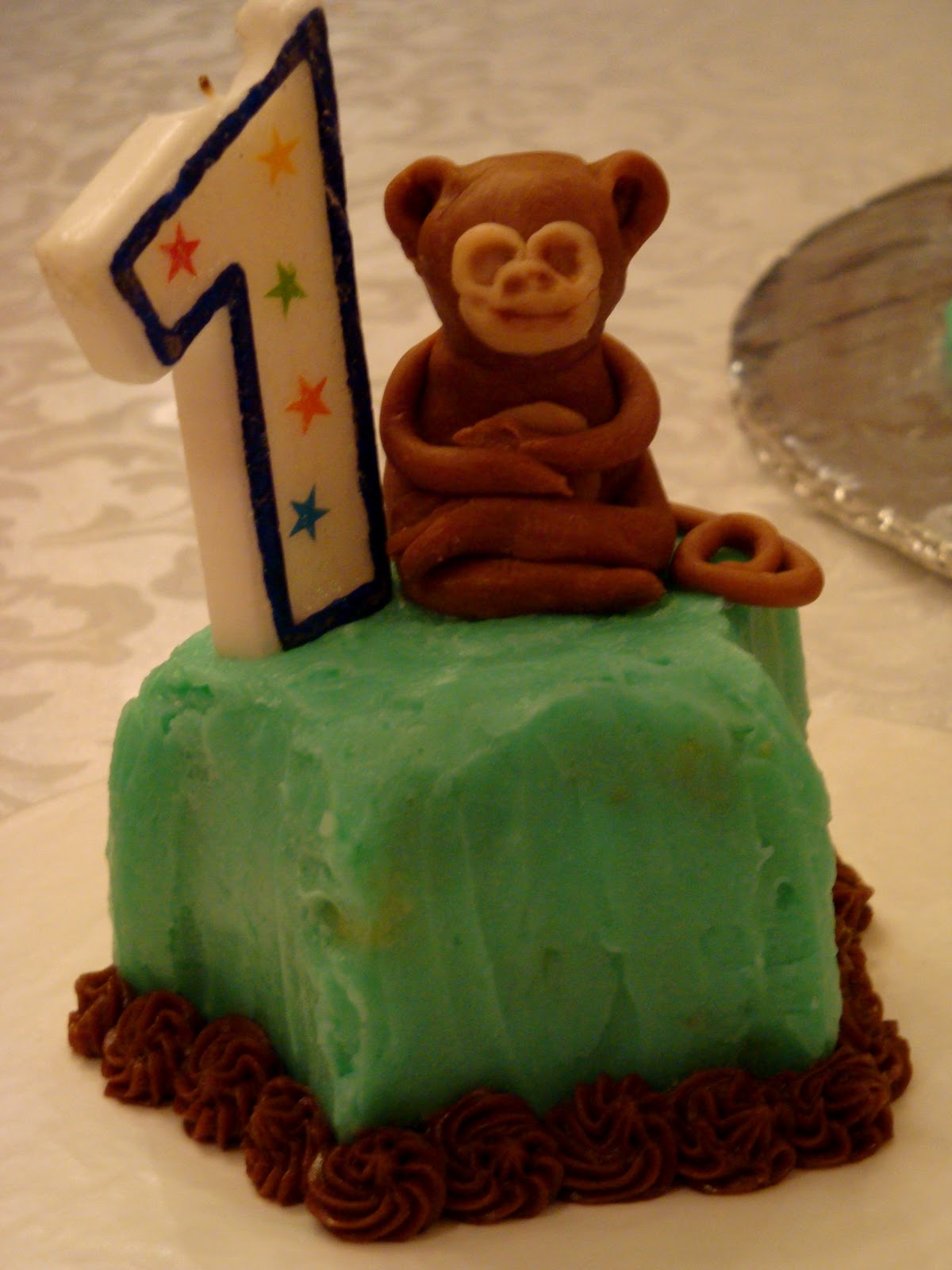 Sweet Biscuit Bakery: Boy monkey cake...