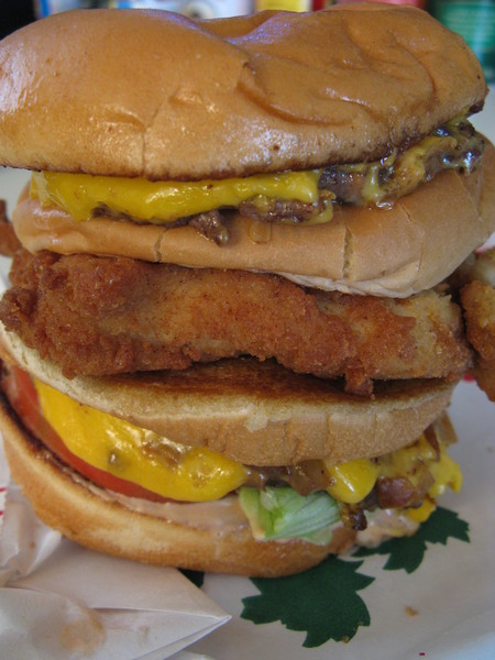 Absolutely Random: My Review of The McGangBang, KFC's Doubledown Burger ...