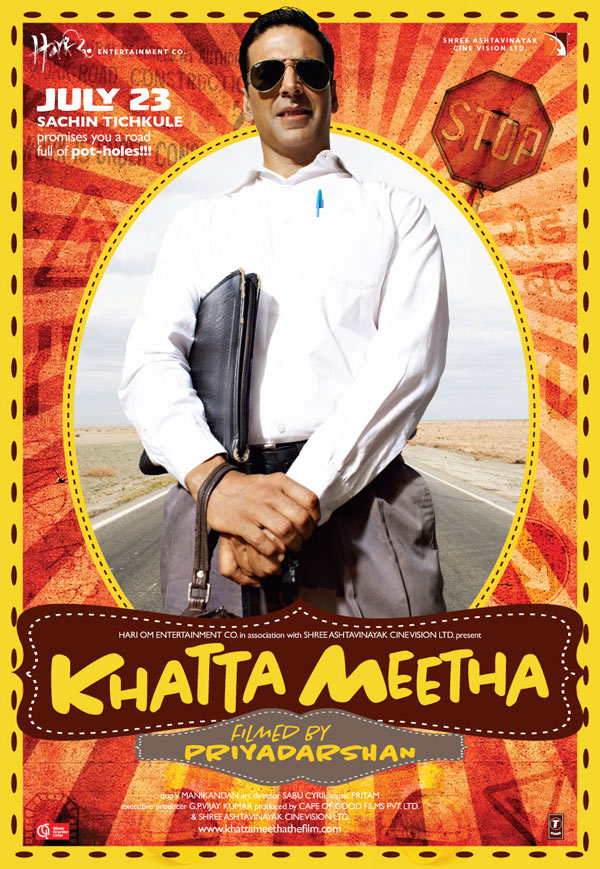Khatta Meetha Posters Trisha Akshay Kumar