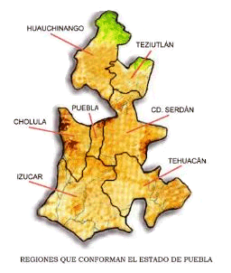 Puebla "Conoce a mi Estado": Localización Geográfica