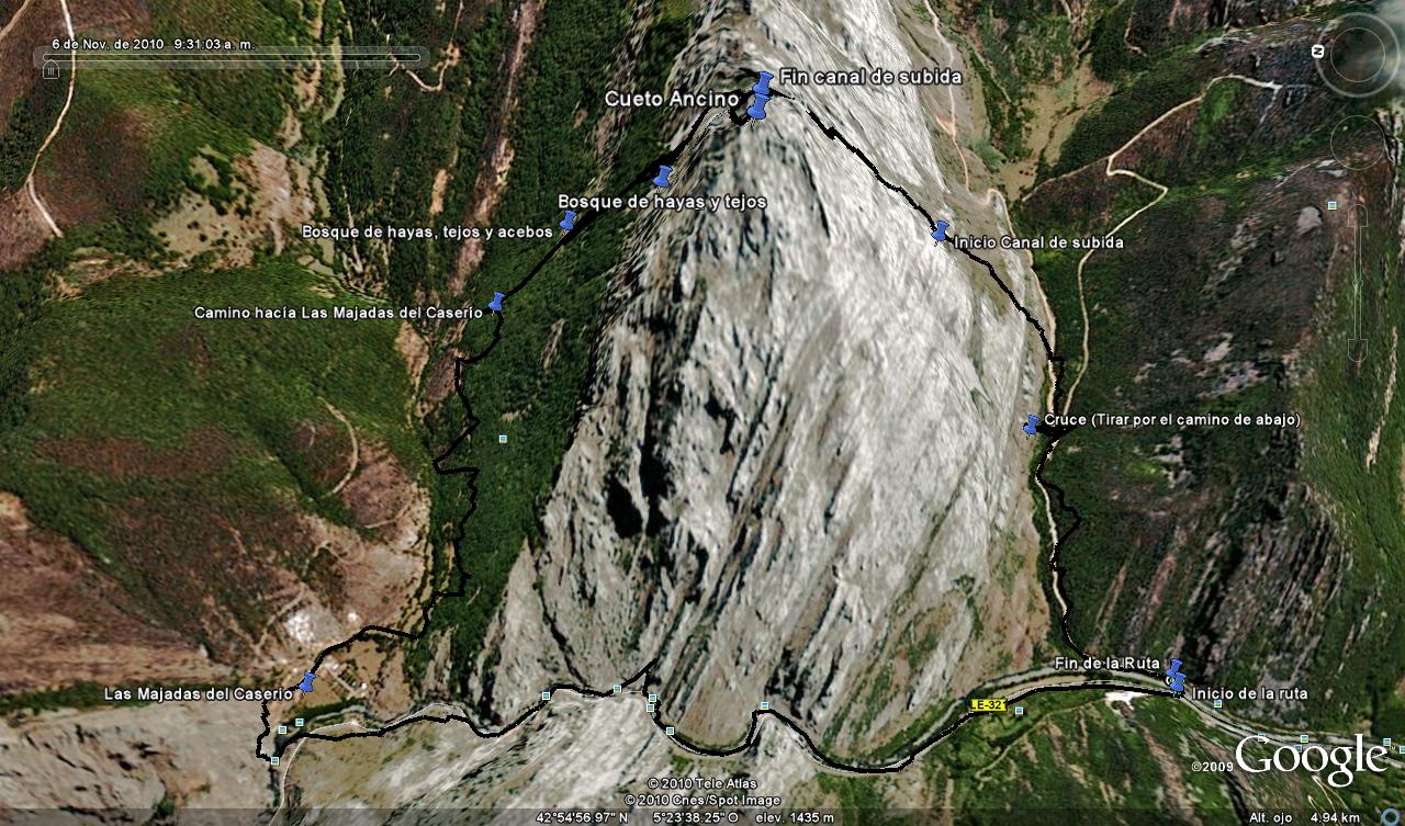 la fuente del abedul: Ascensión al Cueto Ancino