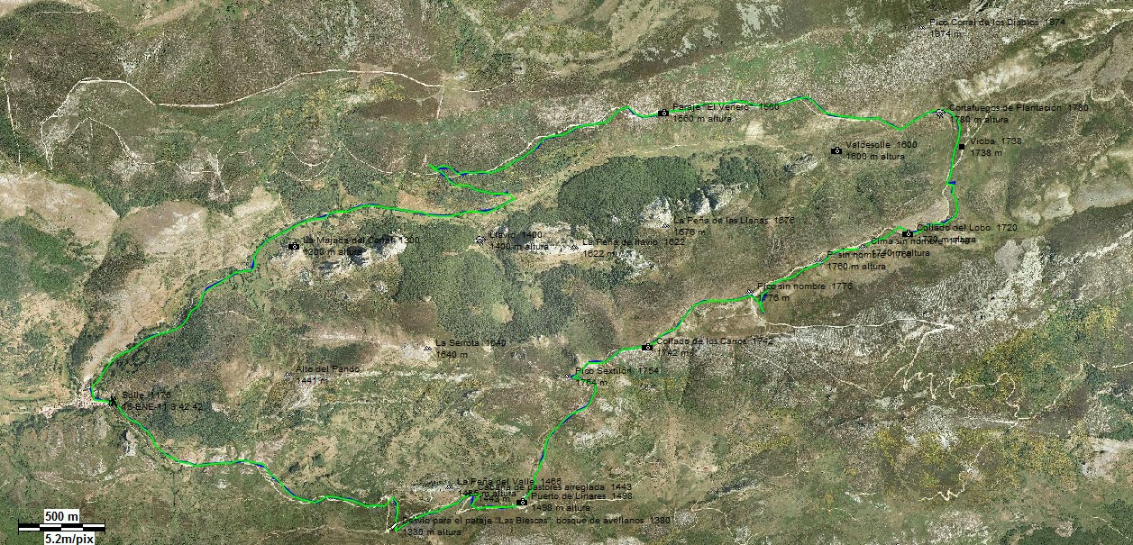 la fuente del abedul: Circuito por los alrededores de Solle.