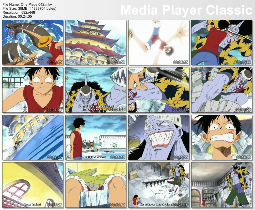 One Piece: 42 Bursting Out Merman Arlong Fearsome Attack from the Sea