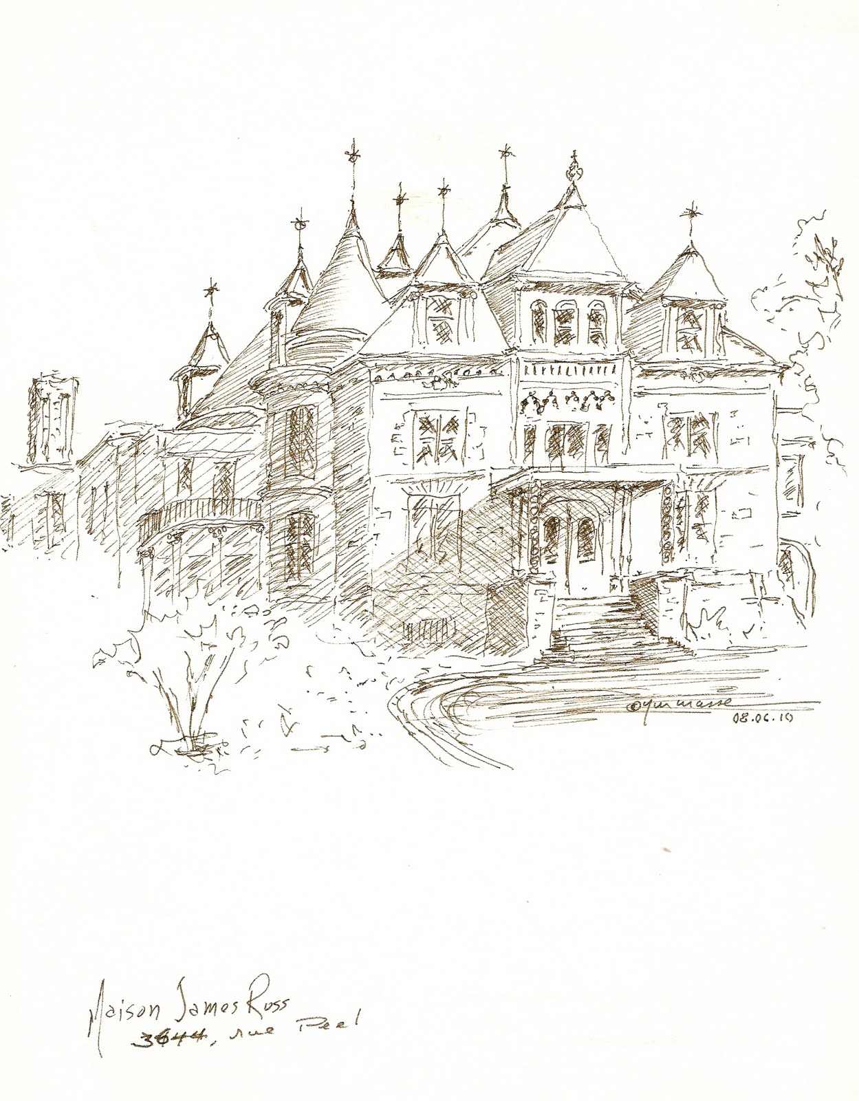 Journal de voyage: MAISON JAMES ROSS - Montréal