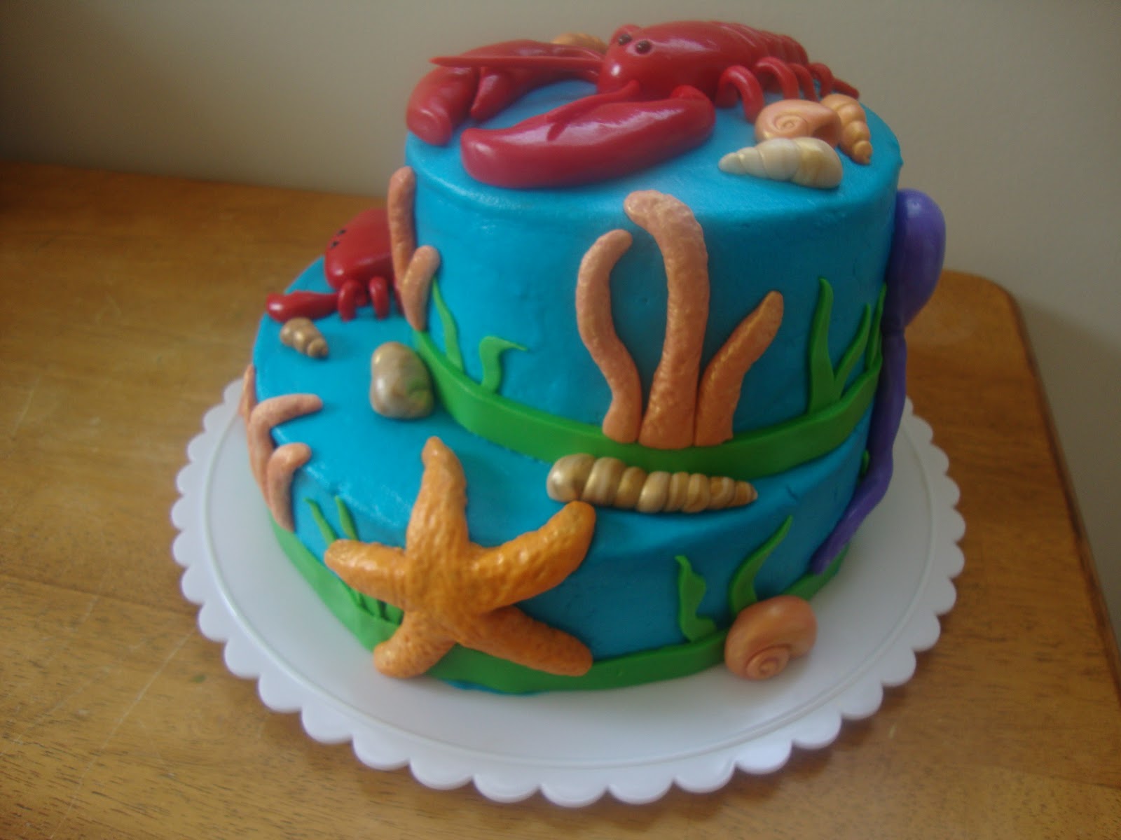 Whimsy Girls Cakes: Under the Sea Cake
