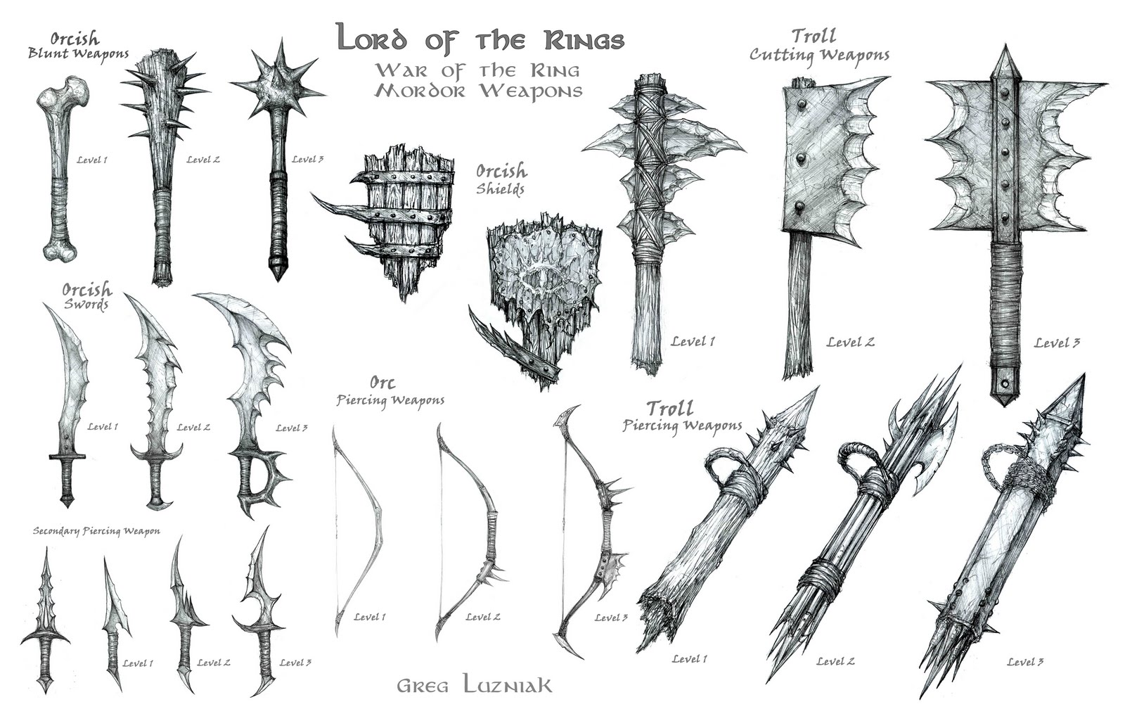 Greg Luzniak Concept Designs