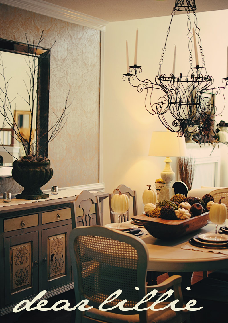 Dear Lillie: Some Fall Decorating...