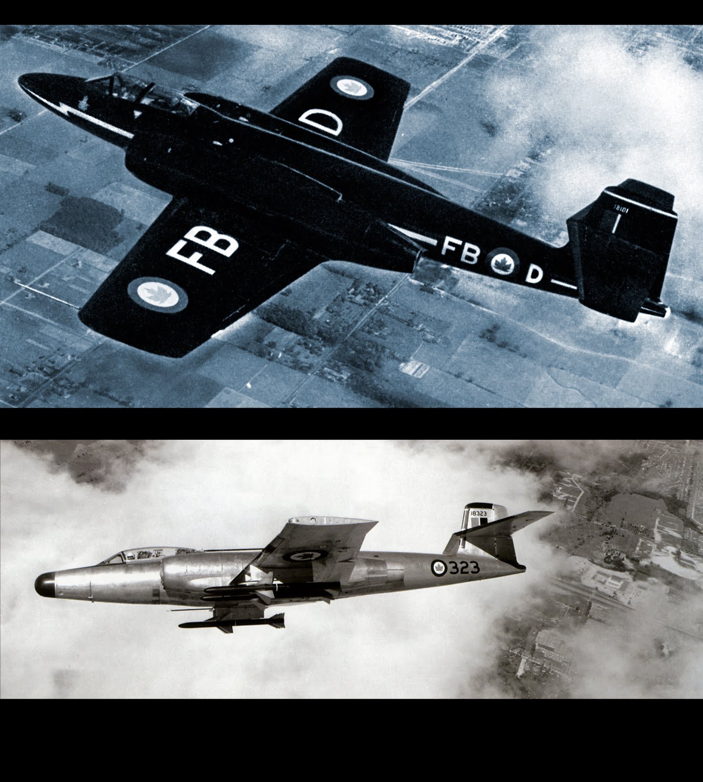 Never Was An Arrow: FIRST FLIGHT: CF-100, 61 Years Ago and One Day…