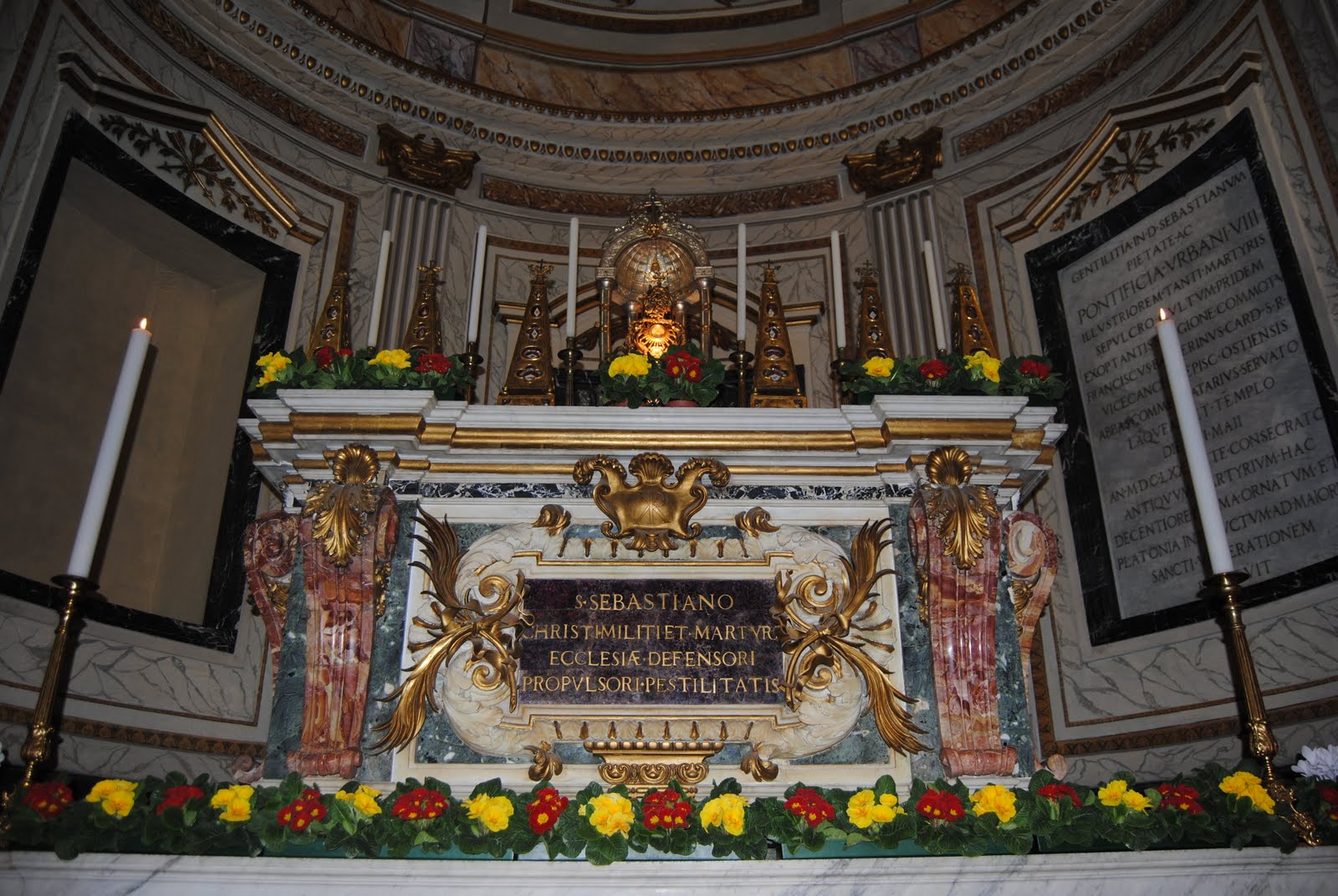 Orbis Catholicus Secundus: Rome Tomb of St. Sebastian
