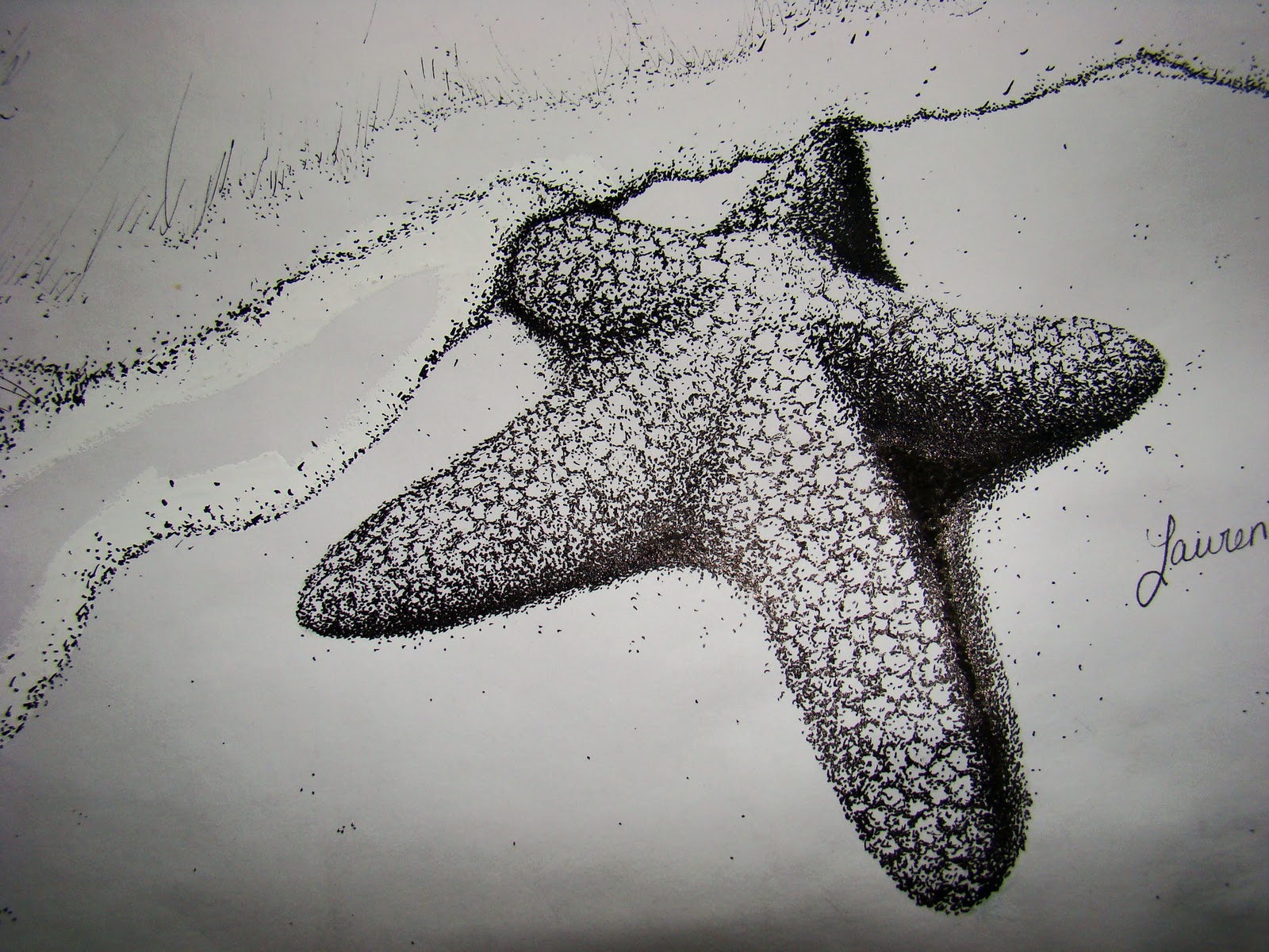 Celestial Navigation: Art: Pointillism