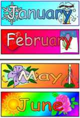 Los meses en inglés - Curso de inglés