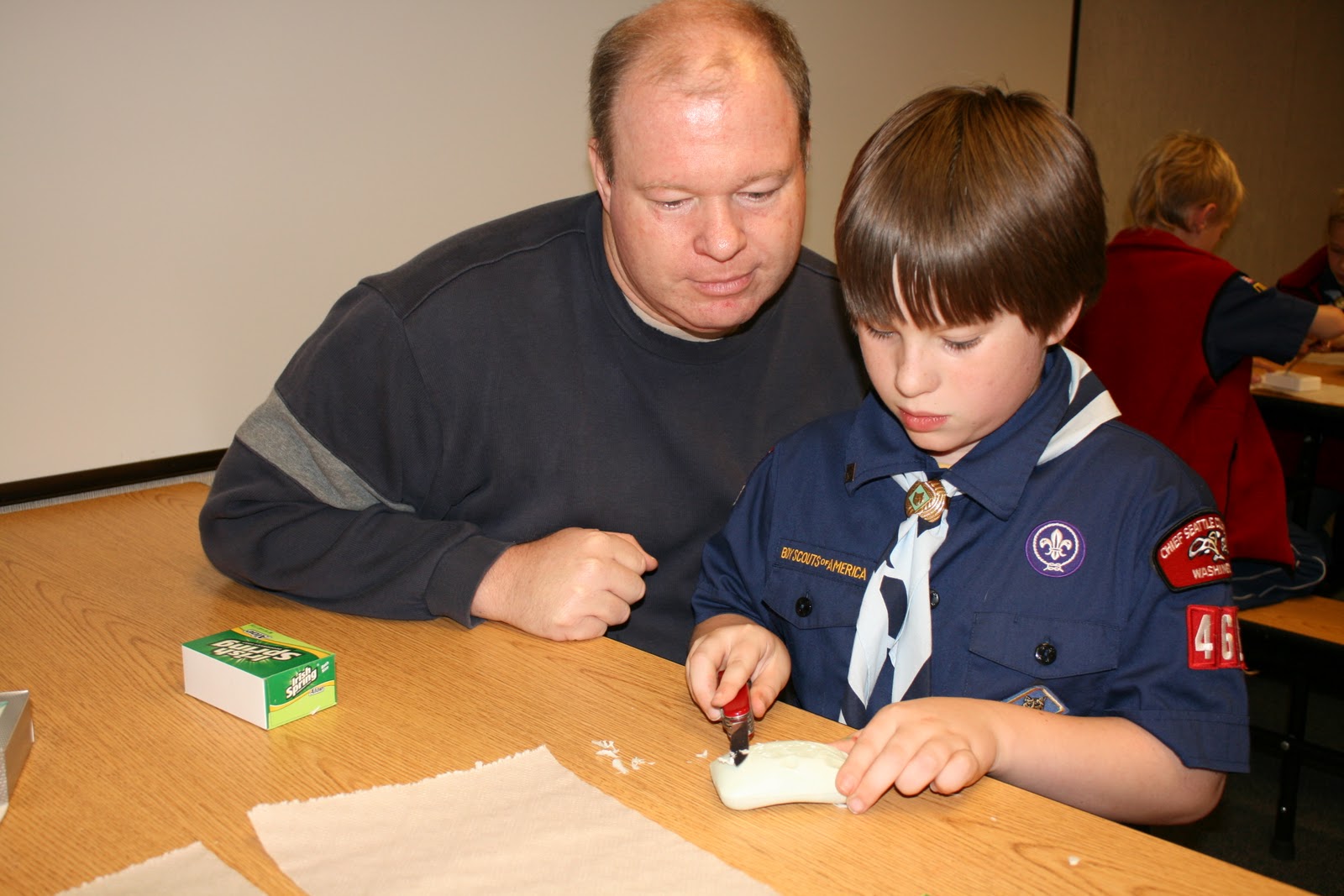Cub Scouts: Den 1/Pack 461: Earning the Whittling Chip