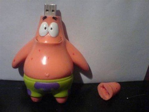 Bercerita kepada orang lain: Funny USB Stick