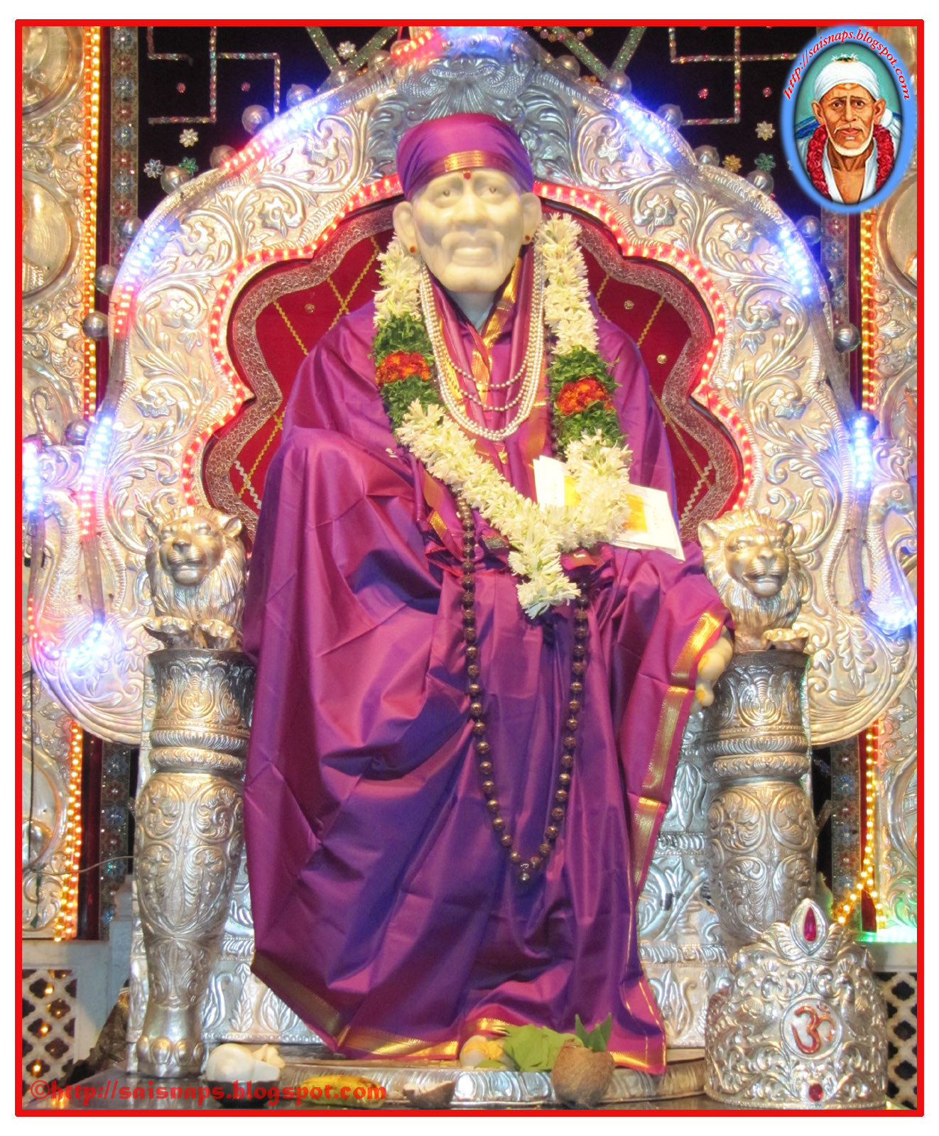 Sai Wallpaper: Shri Shirdi Sai Baba Mandir,Sri Lakshmi Nagar, Saidabad ...