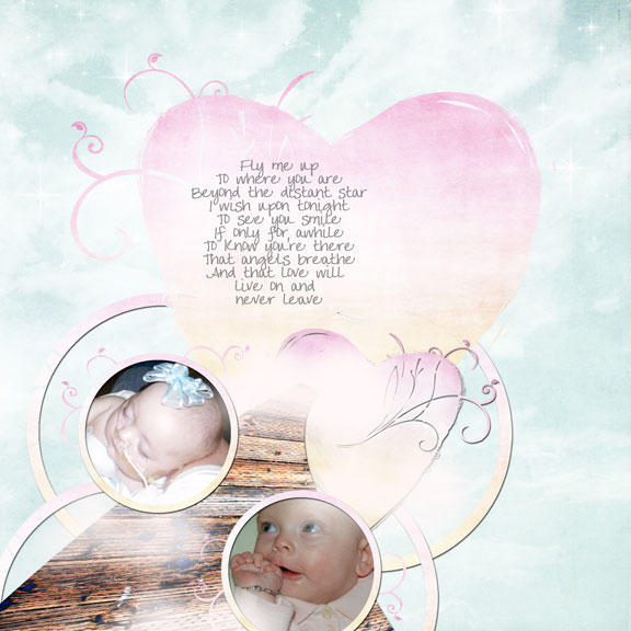 A Grieving Mommy's Blog: In Loving Memory, Remembrance Scrapbook Pages