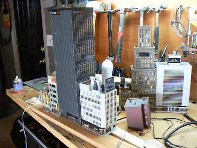 quinntopia - An N Scale blog: Buildings and Building The City